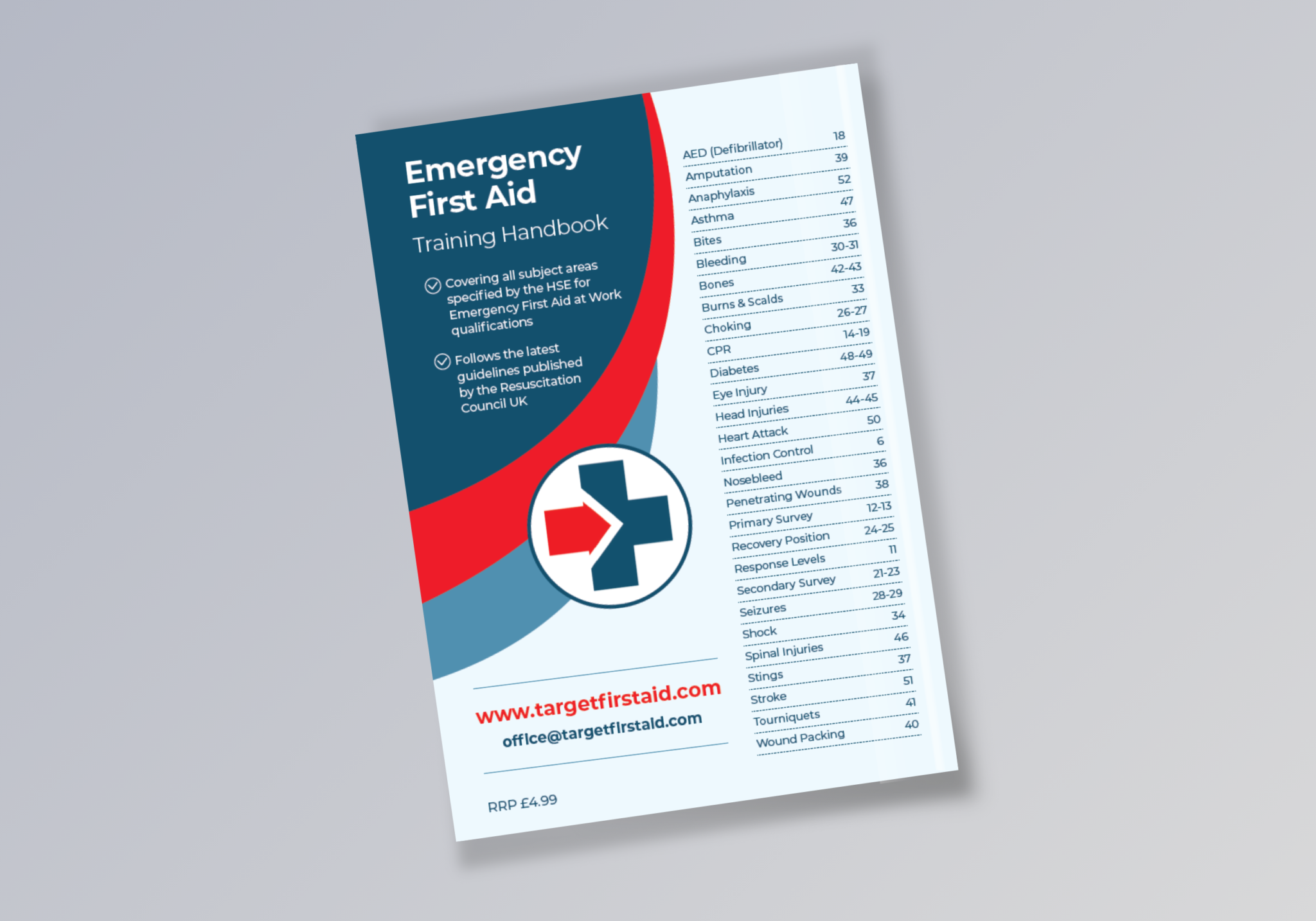 Personalised - Emergency First Aid Book (A5) - FOFATO - Federation of ...